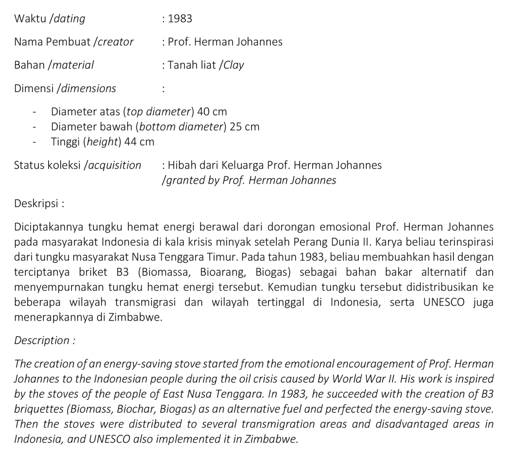 Project δ – MUSEUM – UGM