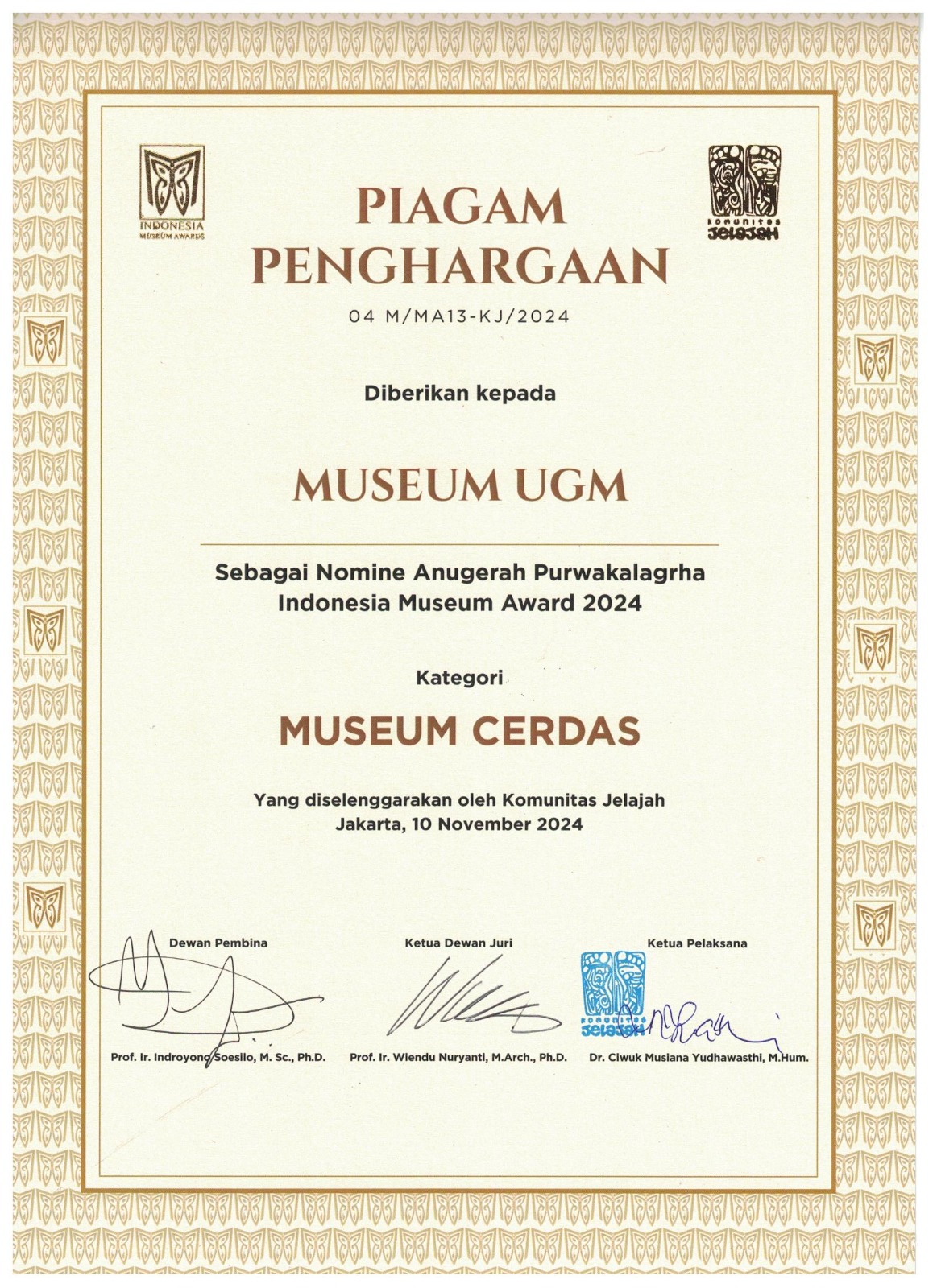 MUSEUM – UGM – Universitas Gadjah Mada